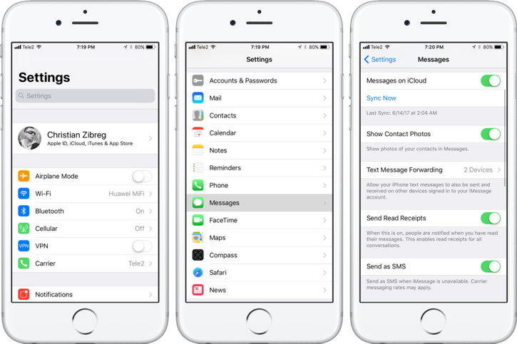 Few Easy Steps to Sync iMessage across Your Multiple Devices - SaveDelete