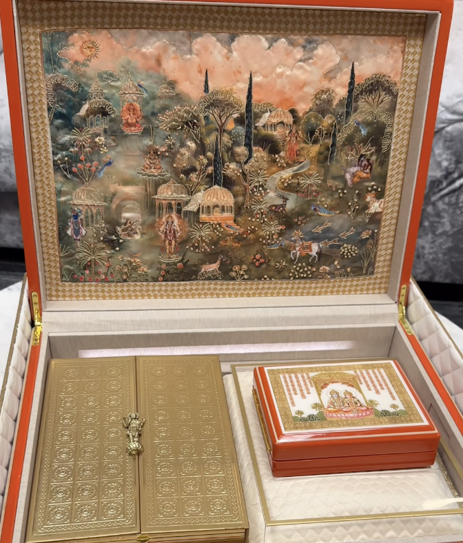 A Royal Invite: Anant Ambani and Radhika Merchant's Wedding Card Goes ...